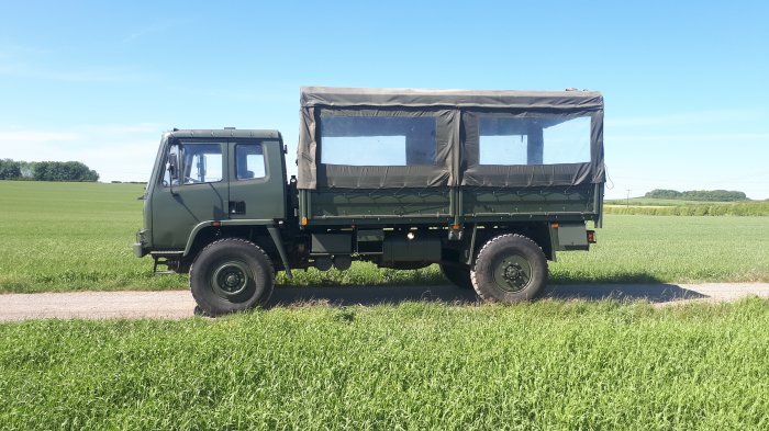 Leyland daf T244 4x4 MOD gunbus/camper/military 1991 56K km - Heavy ...